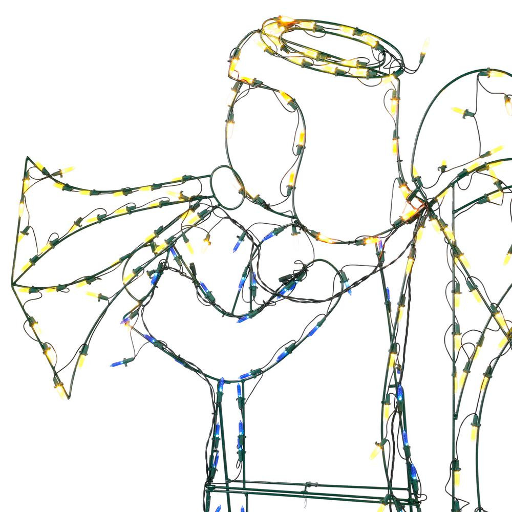 Tis Your Season | 42 in. Animotion LED Christmas Angel Wire Decor ...