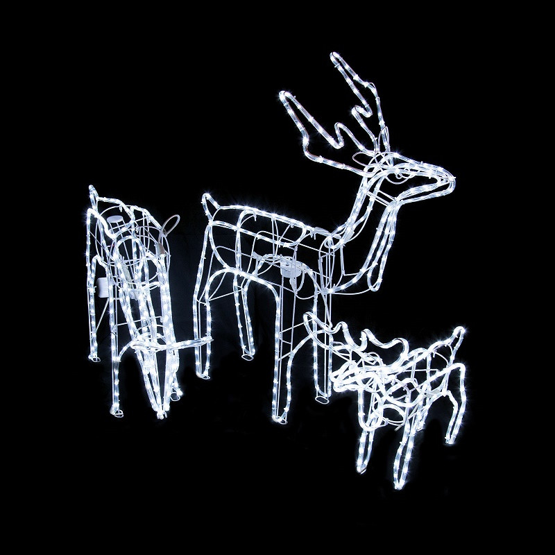 Tis Your Season | Mini Reindeer LED Rope Light Reindeer Christmas ...